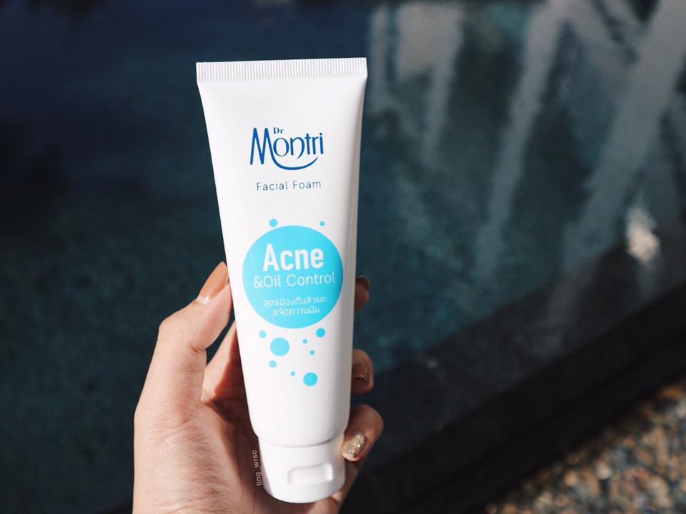 Review : Dr.Montri Facial Foam สูตร Acne & Oil control