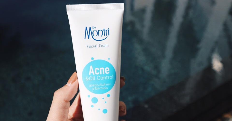 Review : Dr.Montri Facial Foam สูตร Acne & Oil control