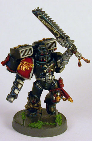 5 Years of Paint: 40k Tutorial: Painting Black Armor
