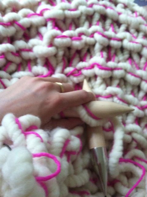 Loopy Mango: Yummy colors! Mix your Big Loop Yarn with a favorite yarn ...