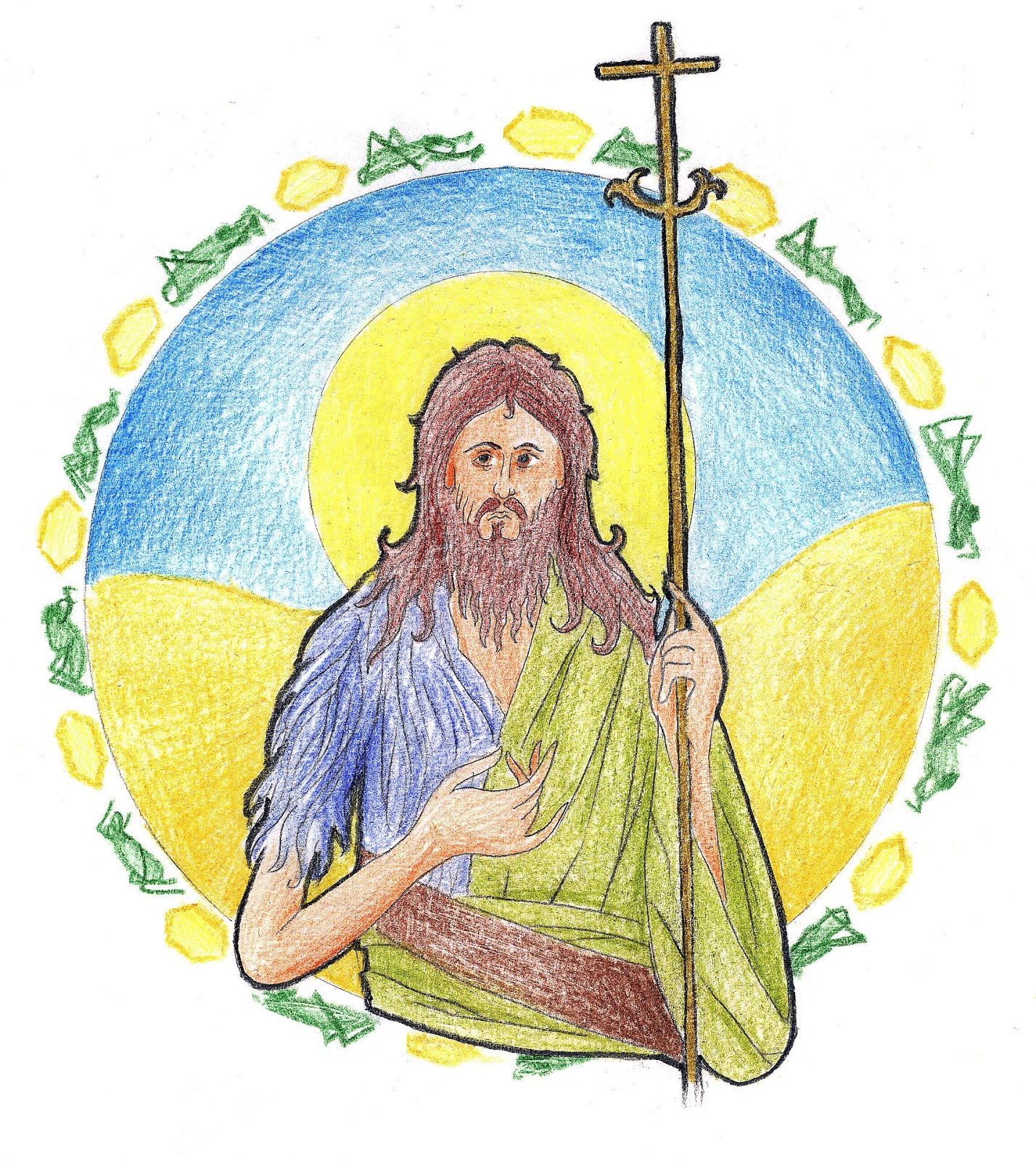 Bible Illustrated Mark 1 4 6 bible-illustrated-mark-1-4-6