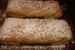 mango ginger strudel