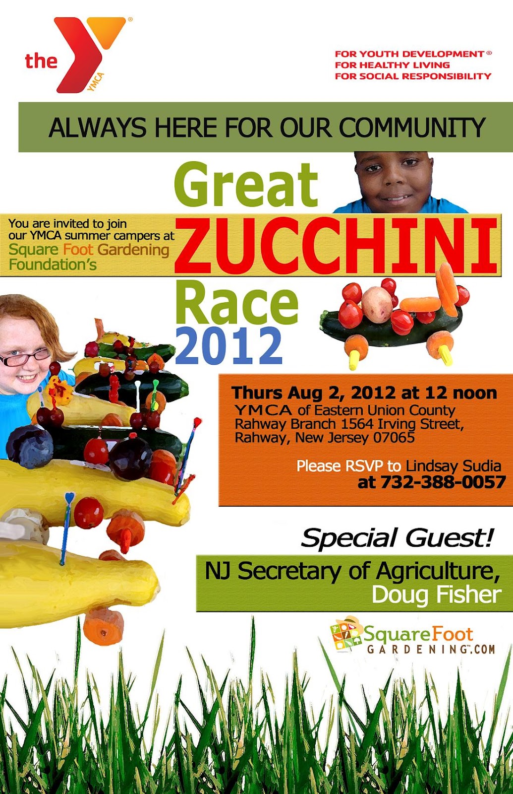 SFG Instructors: Zucchini Race