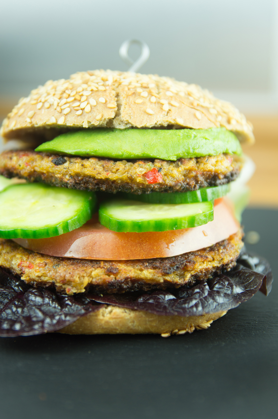 clean strong minimalist: vegetarische Burgerpatties aus Sellerie