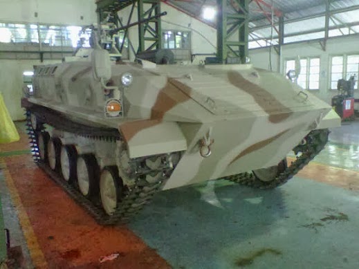 SBS, Tank Pertama Roda Rantai Track Berlapis Baja buatan Indonesia ...