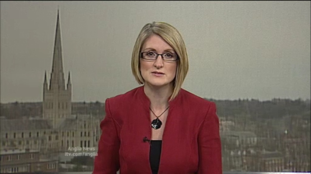 UK Regional News Caps: Karen Dallas - ITV Anglia
