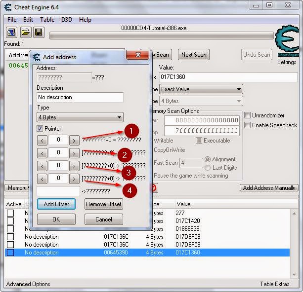 Tutorial Cheat Engine - Step 8 : Multilevel Pointer - TENTANG APA SAJA