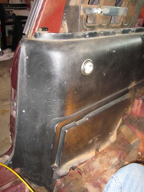 How to assess rust damage on a quarter panel