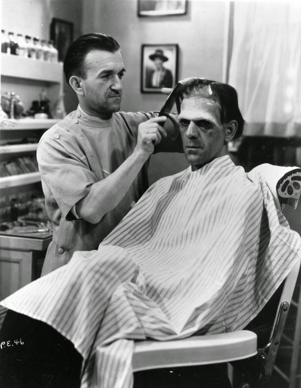 Tea With Frankenstein's Monster: Rare Photos Capture Boris Karloff ...