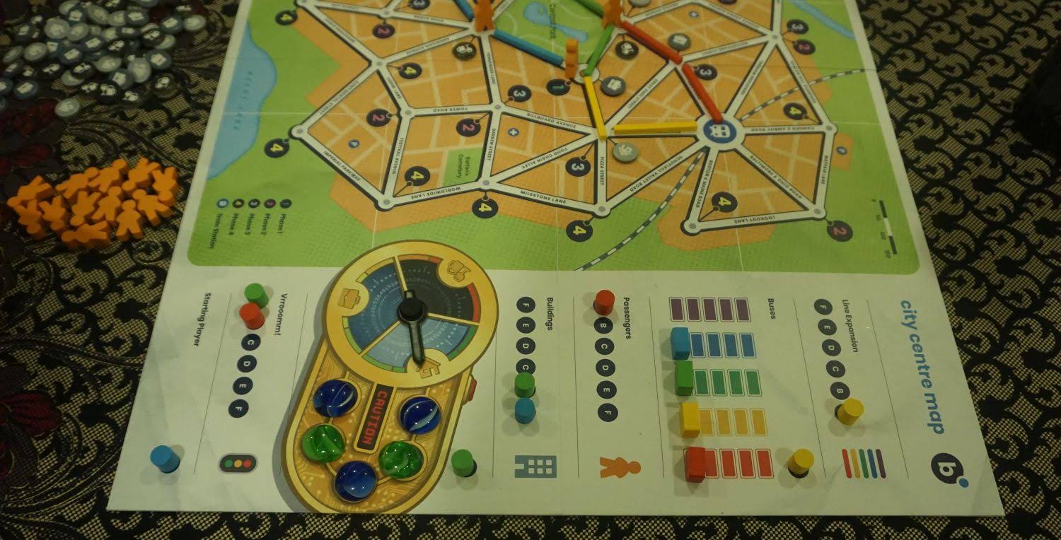 Hiew's Boardgame Blog: Bus