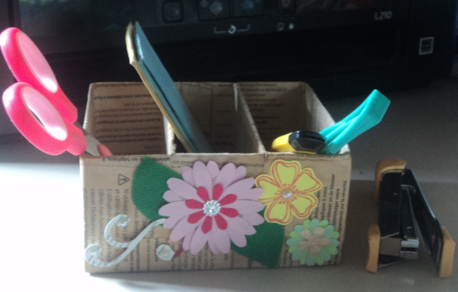 Desk organizers from Packaging Boards