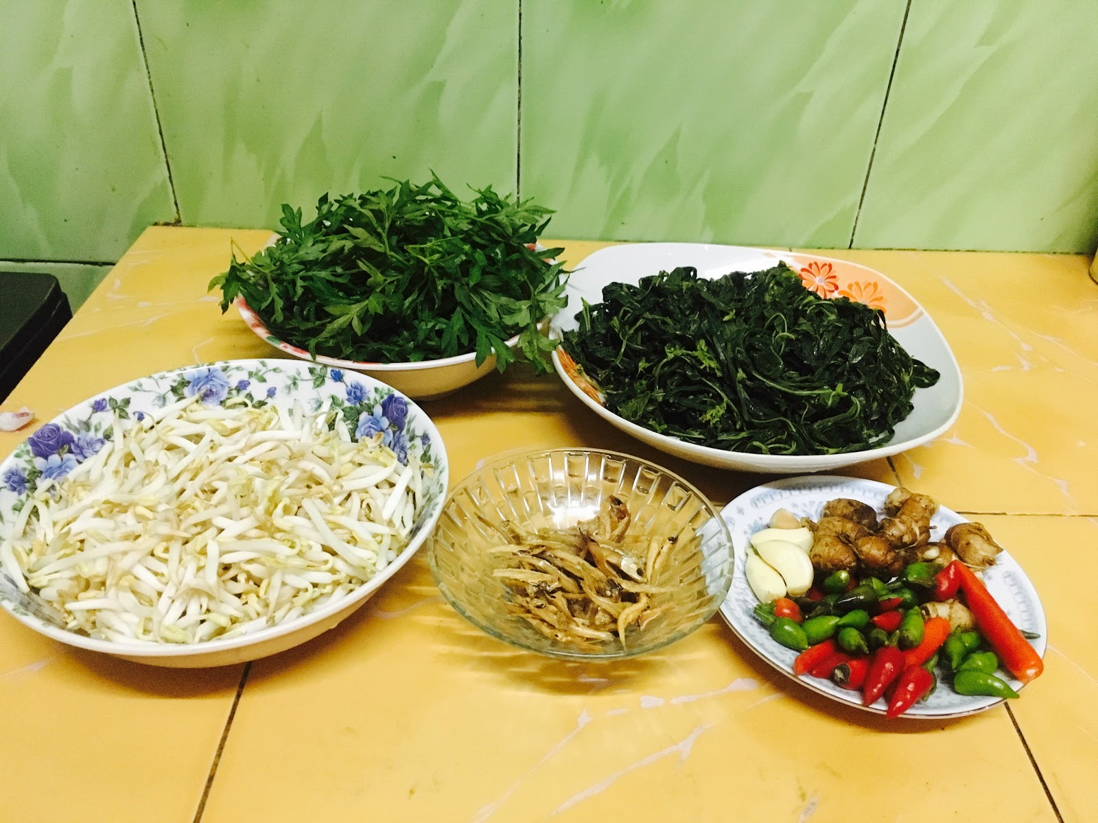 Tips Dan Cara Mudah Buat Kerabu Taugeh Dan Pucuk Ulam Raja Yang Sedap