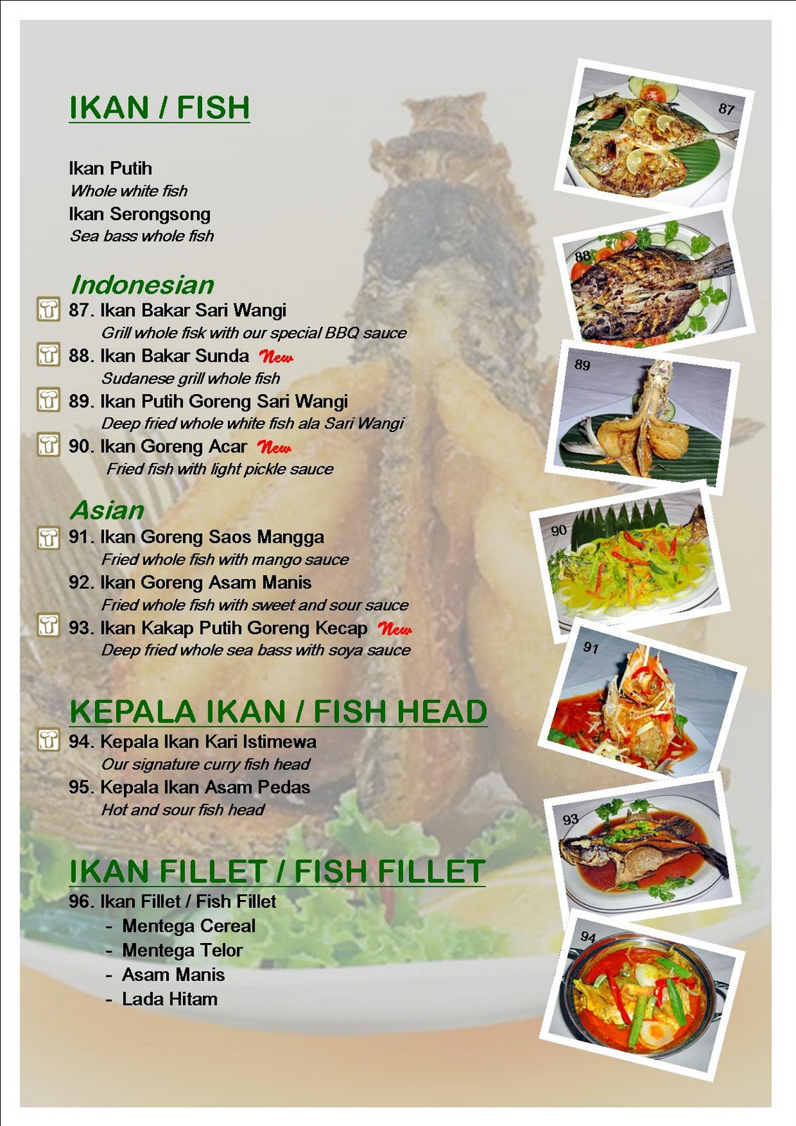 Pondok Sari Wangi Indonesian Restaurant: February 2011