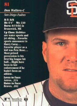 Baseball Cards Come to Life!: 1993 Studio Dan Walters