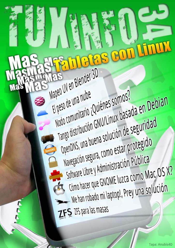 TuxInfo Nro. 34 – Tabletas con linux | FreeLibros