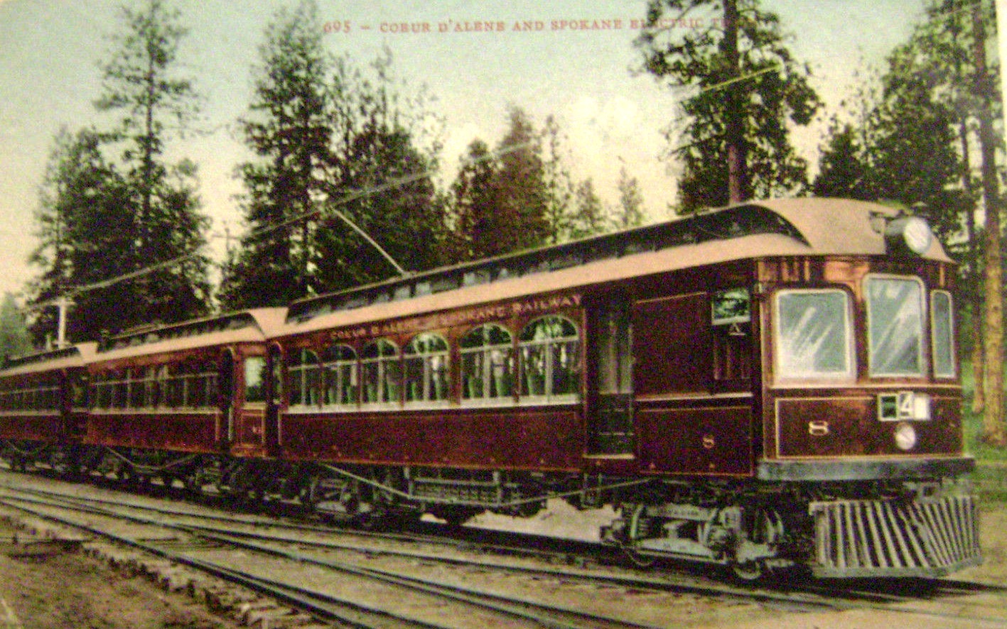 Vintage Spokane: Train Trolley