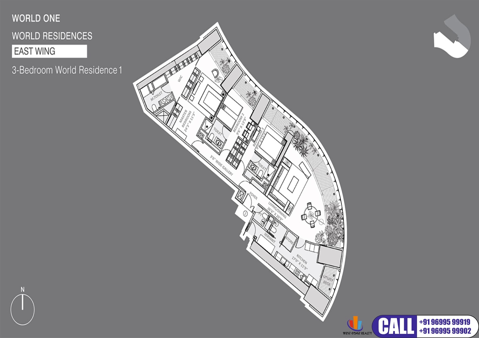 Lodha World Towers, Lodha World Crest,Lodha World One ,Lodha World View ...