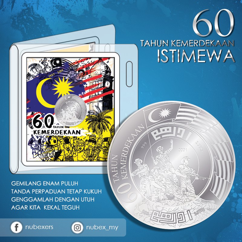 SYILING DIRHAM MERDEKA KE-60 HABIS TERJUAL DALAM MASA 30 MINIT!