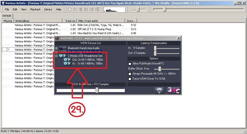 เพิ่มคุณภาพเสียง foobar2000 ให้เพราะด้วย asio4all