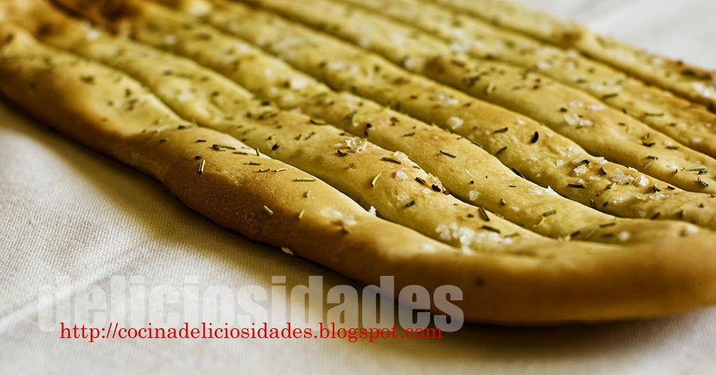 deliciosidades: Bastones de pan con sal maldon y romero