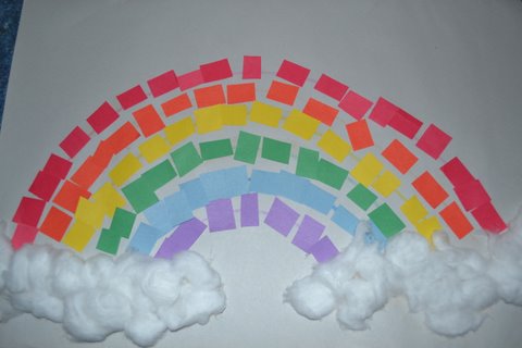 The Active Toddler: Rainbow Craft Projects - Toddlers & Preschoolers