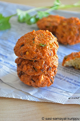 SASI'S KITCHEN: Masal Vadai