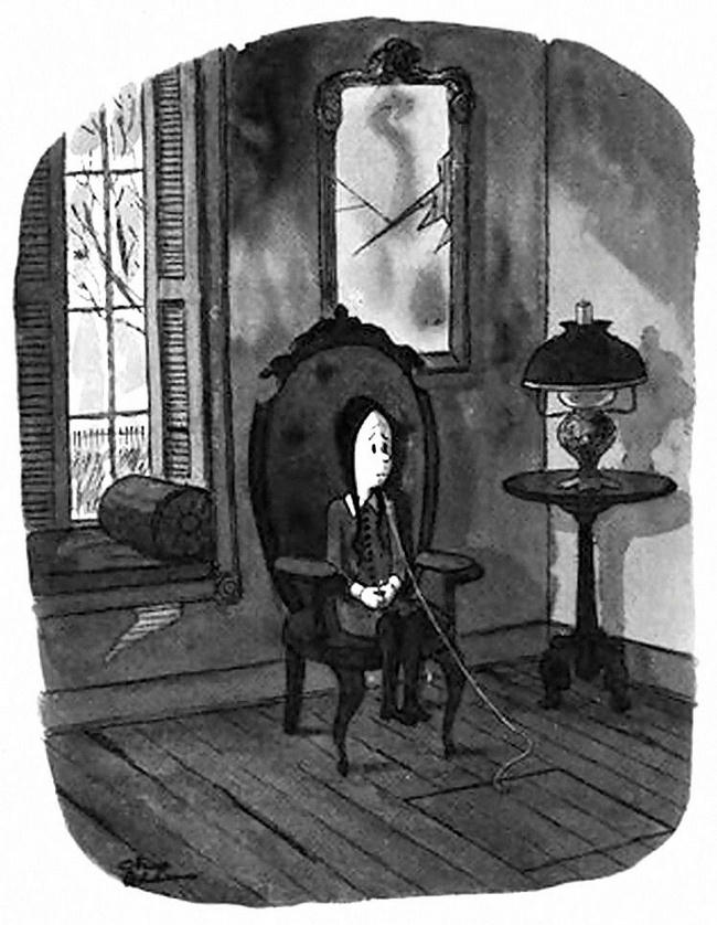 Hairy Green Eyeball 3: Chas Addams early 1950s