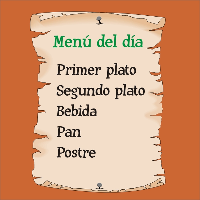 Ciencias Culinarias: DISEÑO DE LOS MENÚS Y CARTAS