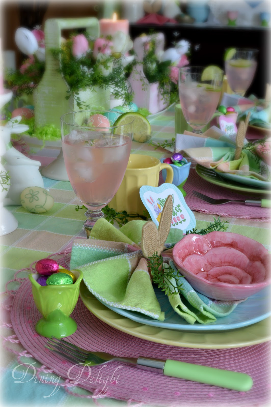 Dining Delight: Colourful Easter Brunch Tablescape