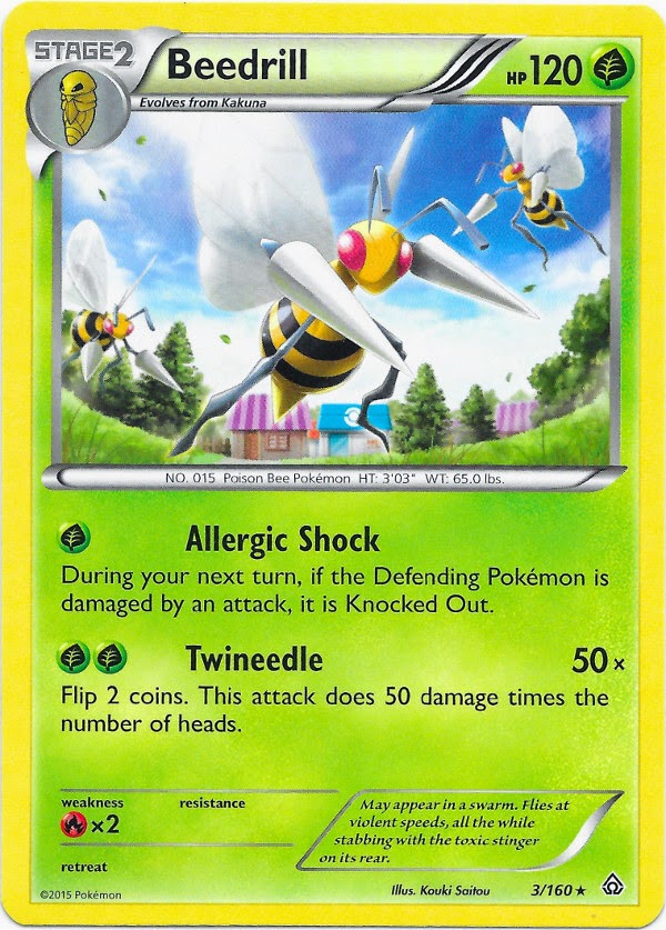 Beedrill -- Primal Clash Pokemon Card Review | PrimetimePokemon's Blog