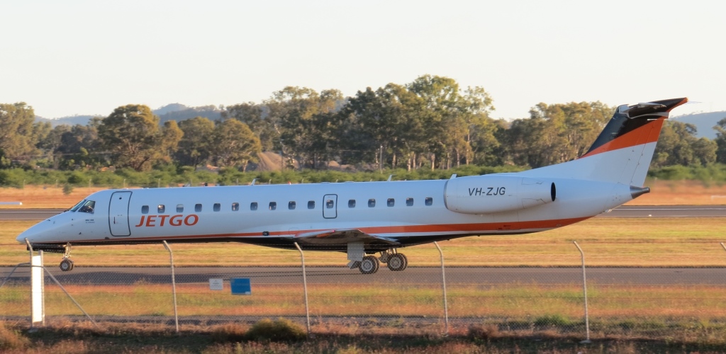 Central Queensland Plane Spotting: JetGo Australia Embraer ERJ-140LR ...