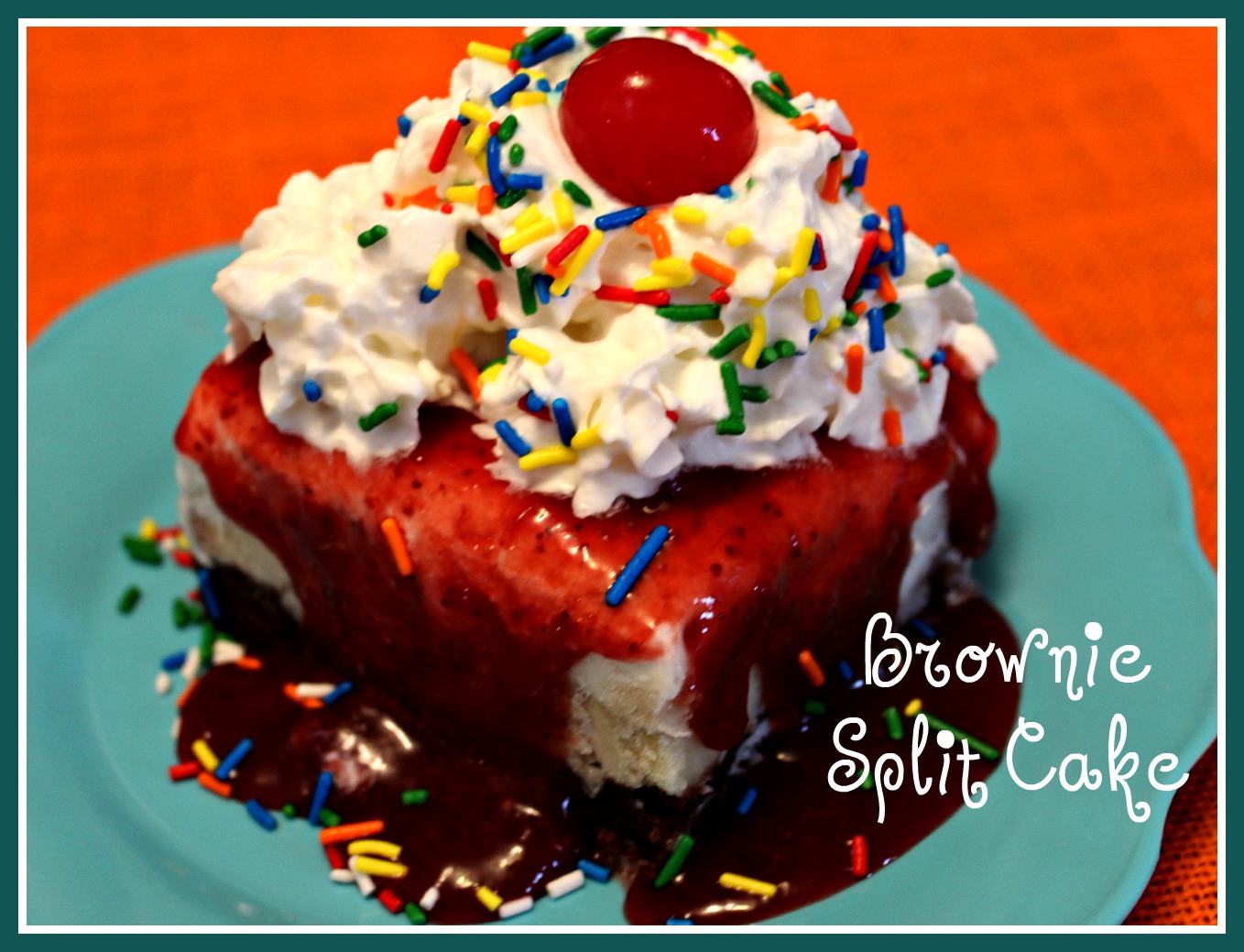 Sweet Tea and Cornbread: Brownie Split Cake!