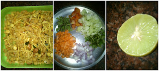 All about my world...: Vegetable Mixture/Chivda Salad