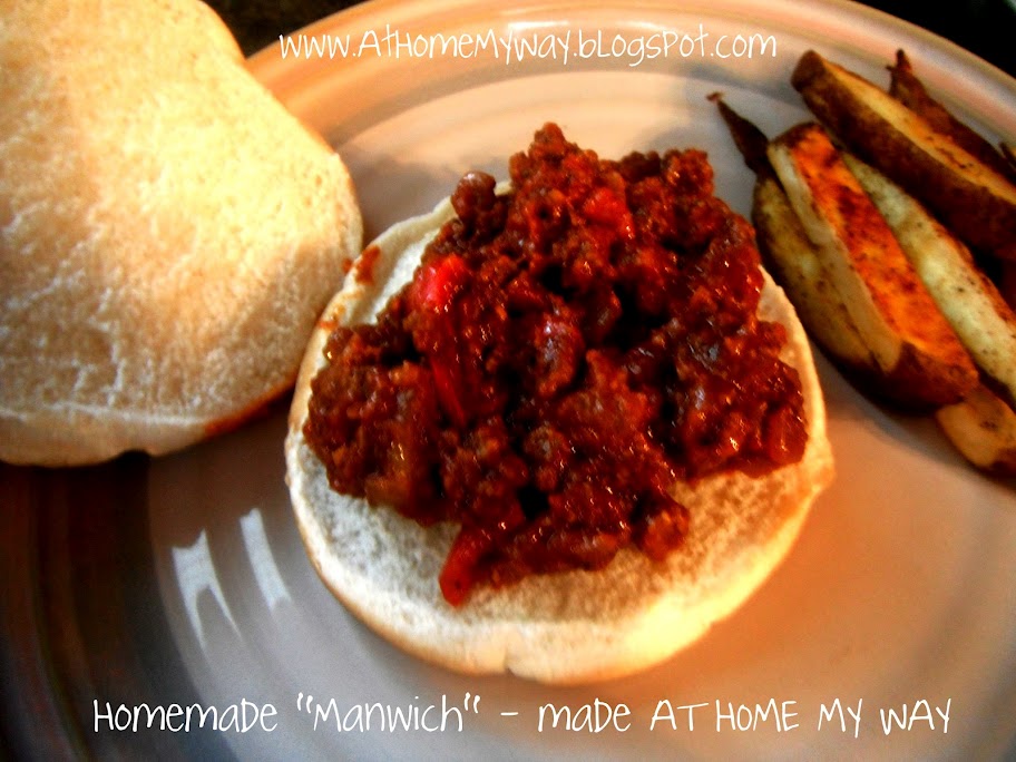 At Home My Way: Homemade Manwich