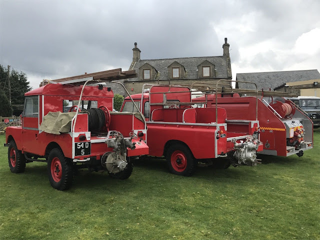 Landrover Defender: COLLECTION OF 3 x Vintage Land Rover Fire Engines ...