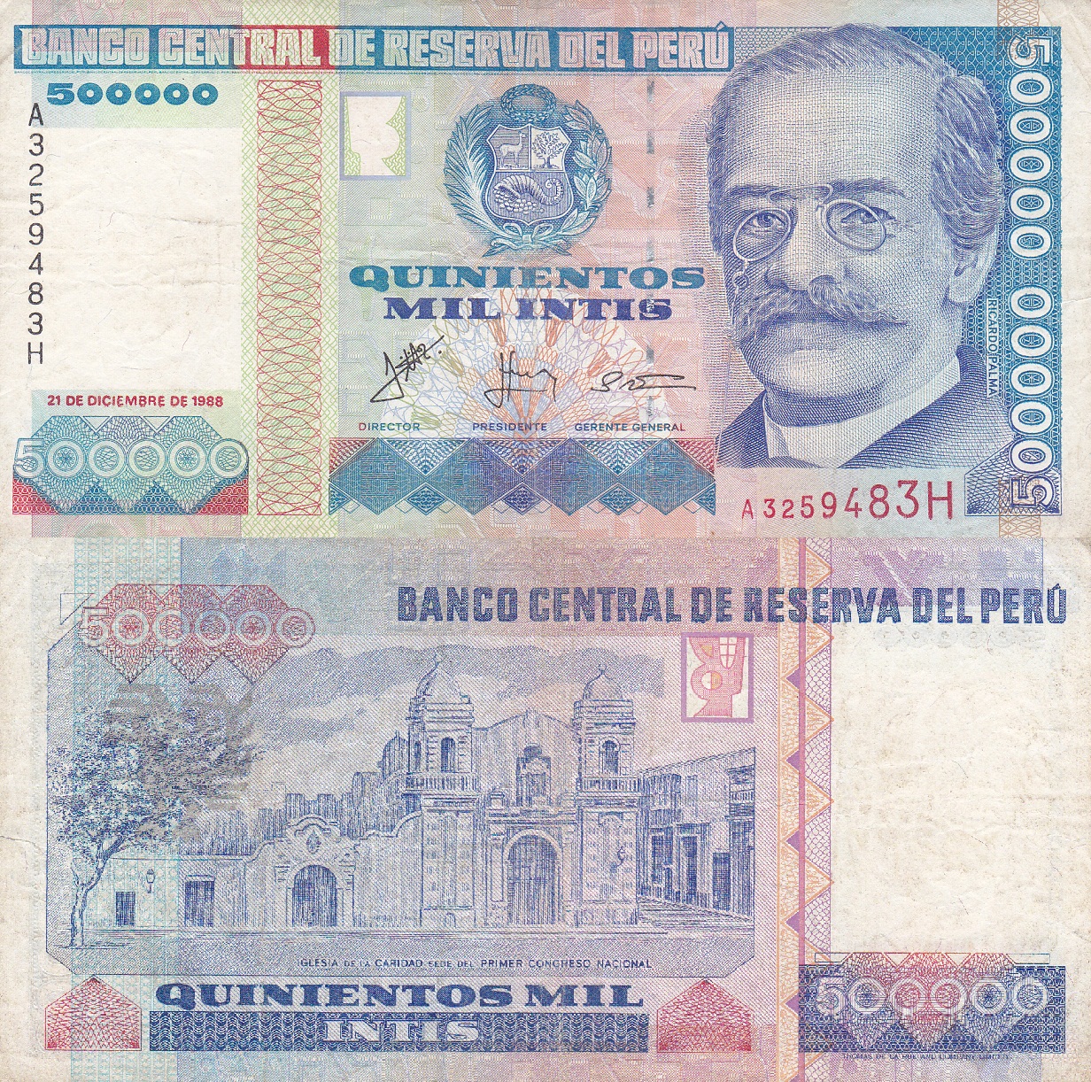 MI COLECCIÓN DE MONEDAS Y BILLETES: PERU - INTIS (1985 - 1991)