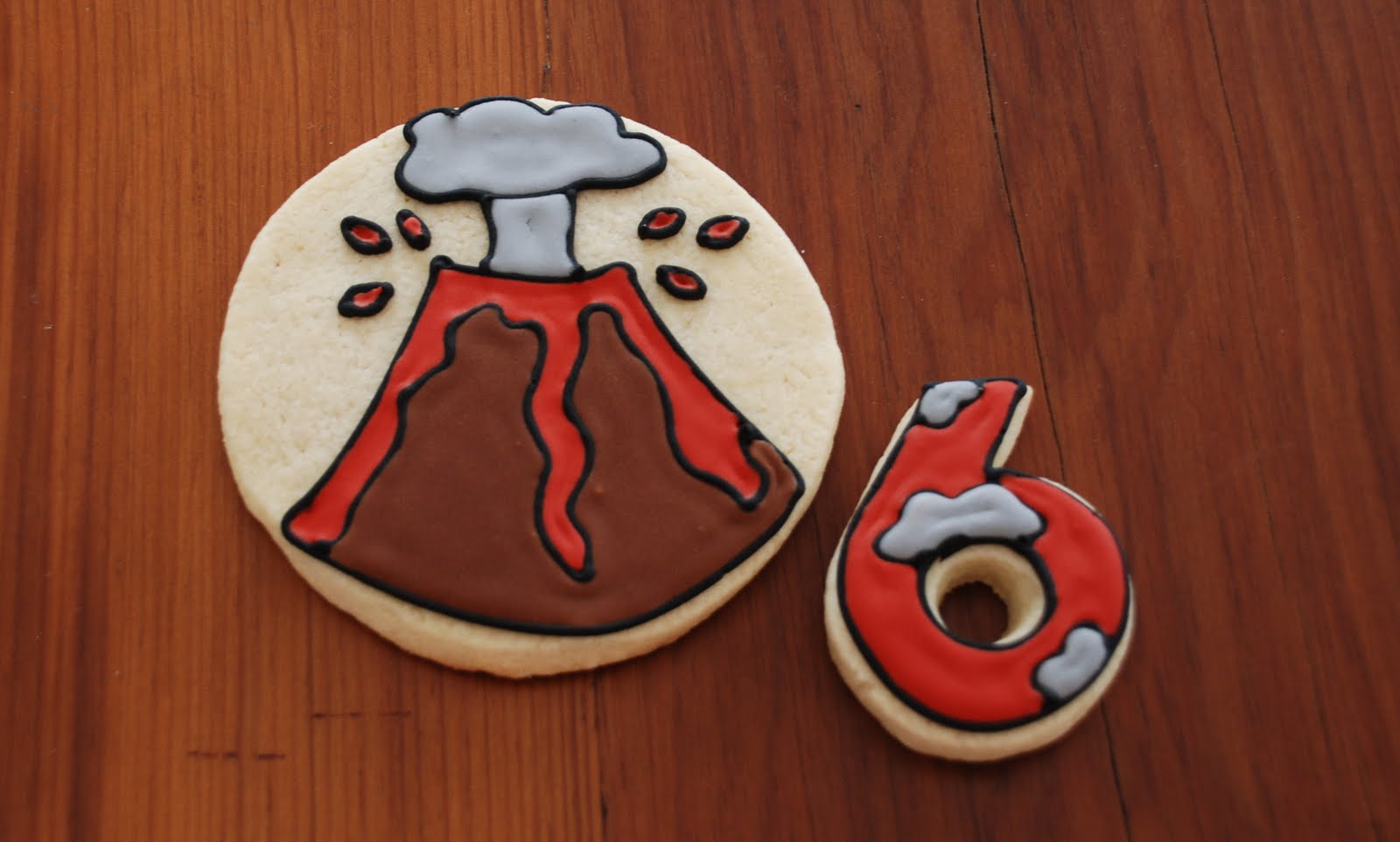 jackandy cookies: Volcano Cookie Favors