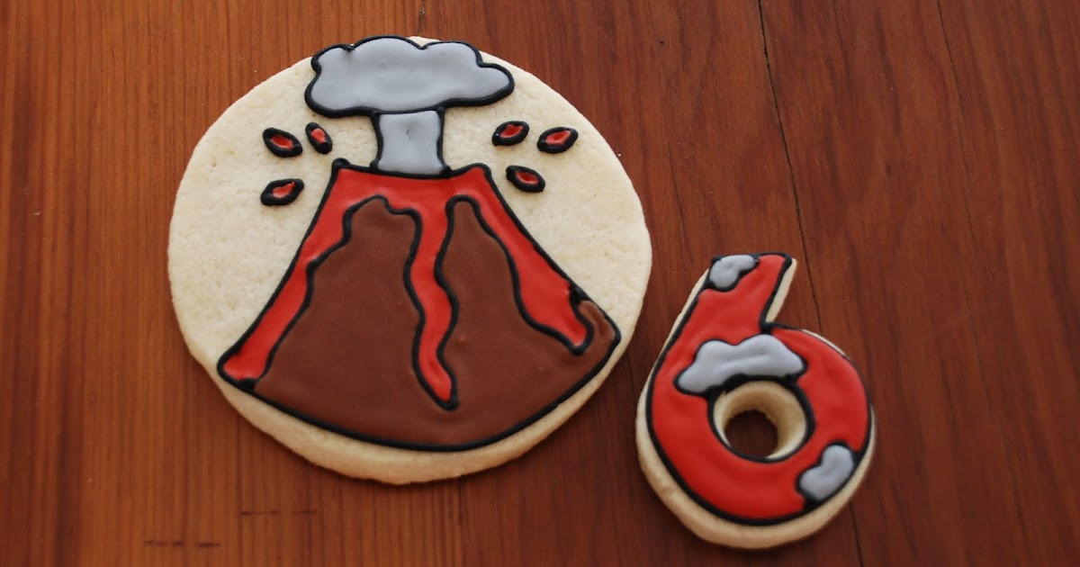 jackandy cookies: Volcano Cookie Favors