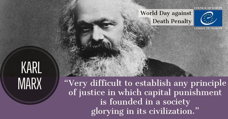 Unit 1012: The Victims' Families For The Death Penalty.: KARL MARX WAS ...