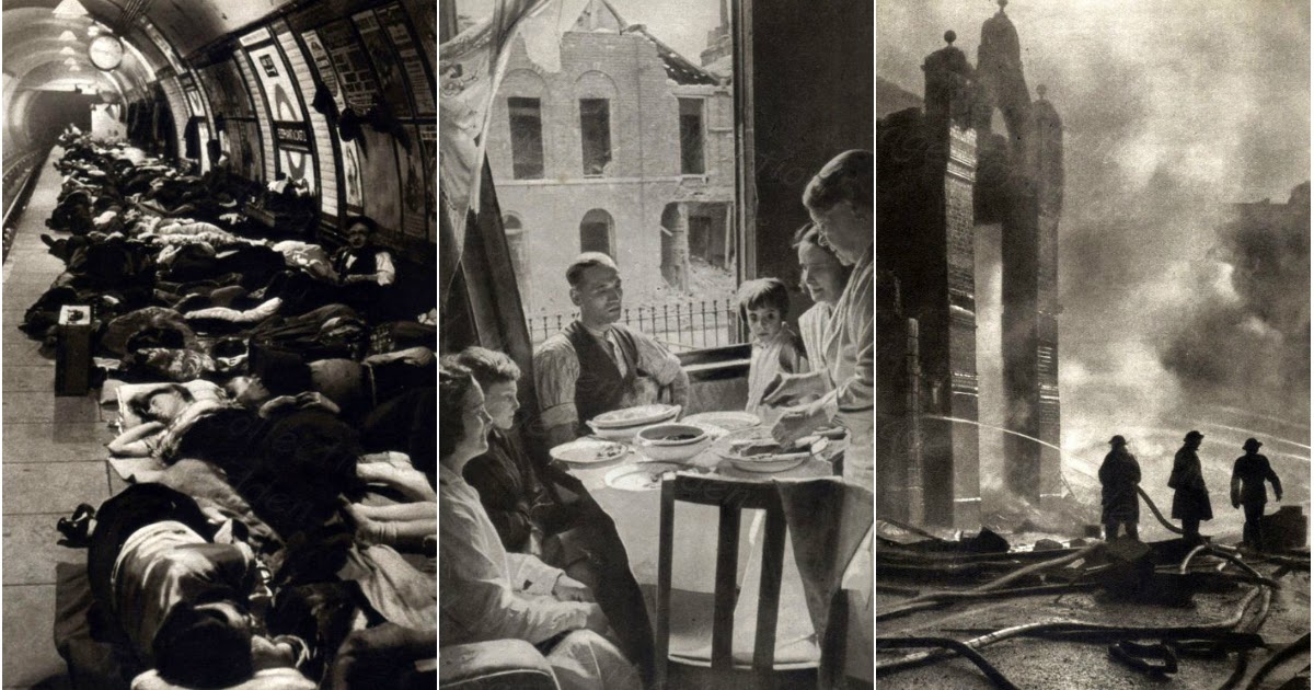 World War II at Home in Britain Through Breathtaking Historical ...