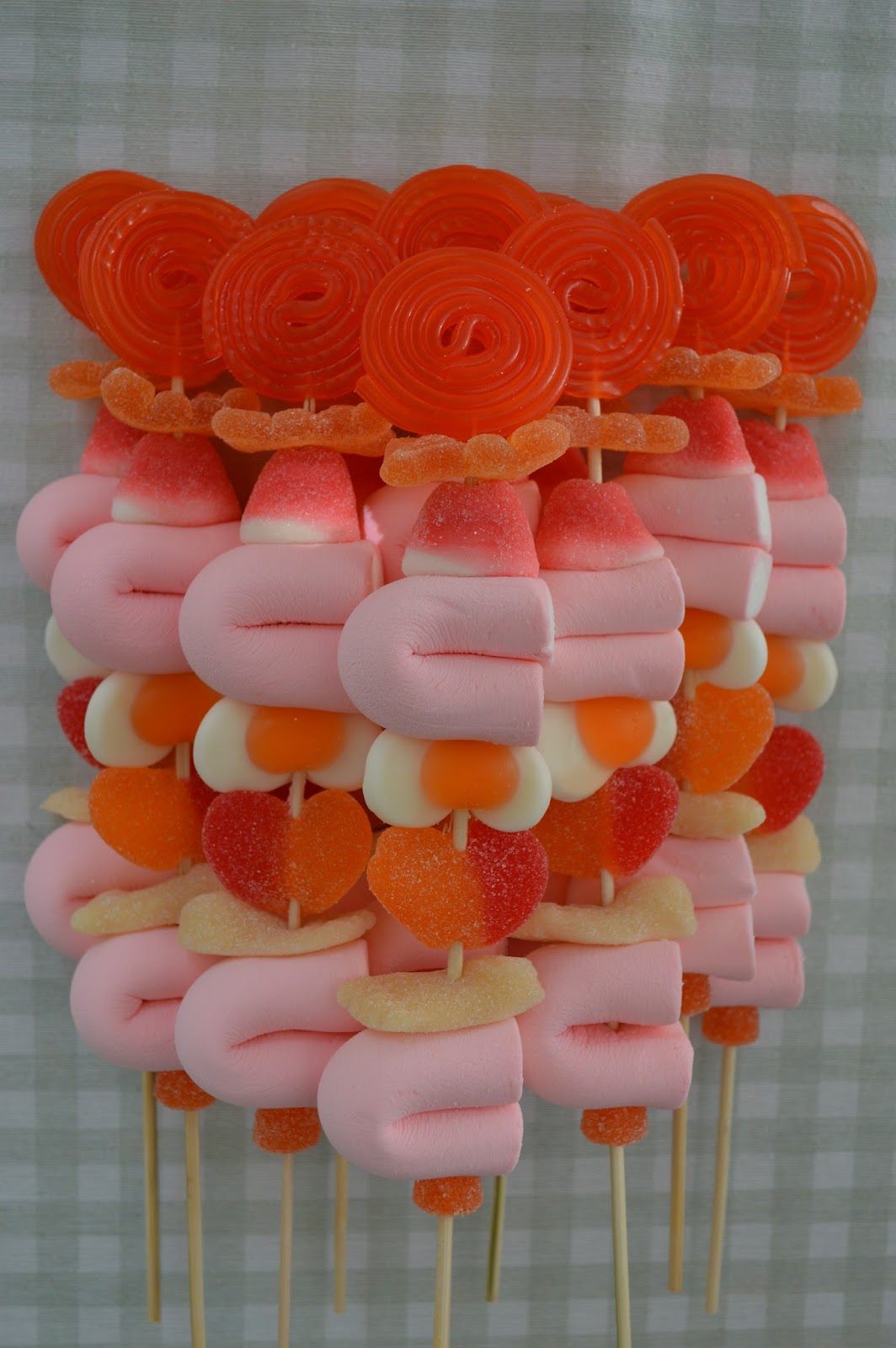 Beautiful Candy kabobs!!
