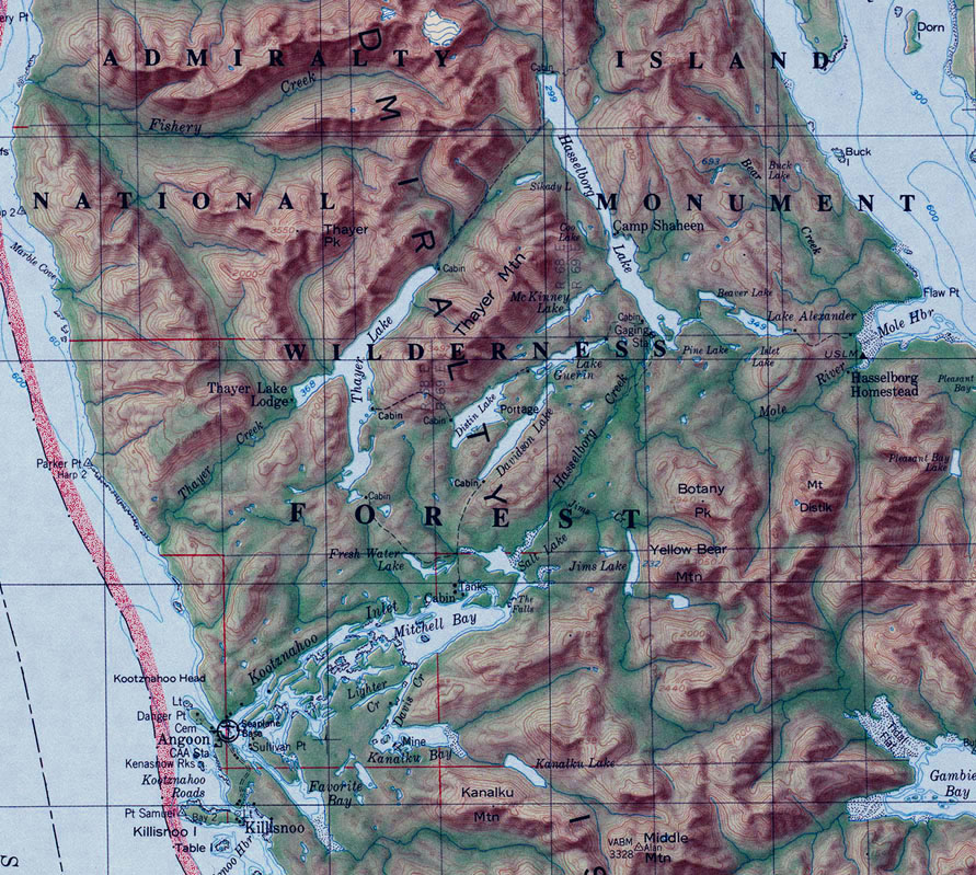 Northwest Explorer: Cross Admiralty Island Canoe Route 92 & 04