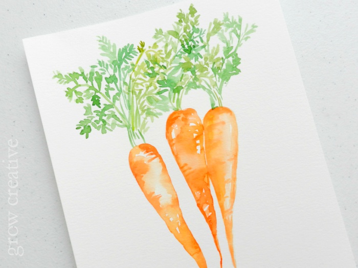 Carrot Painting