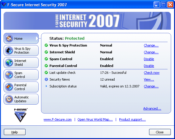 F-Secure Internet Security 2011, antivirus per proteggere il pc gratis ...