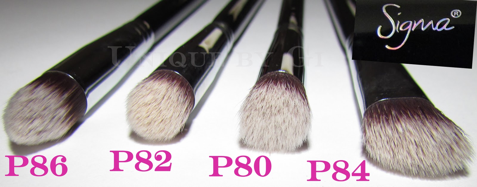 Unique by Gi: Kit Synthetic Precision Sigma Make up