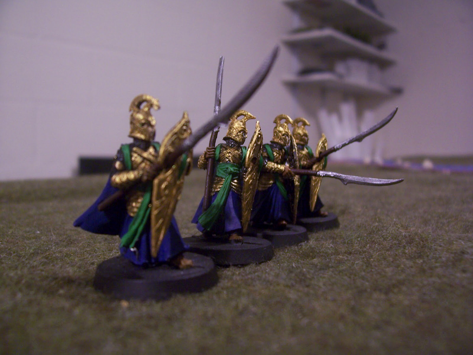 Lord of the Rings Minis: High Elves Finished
