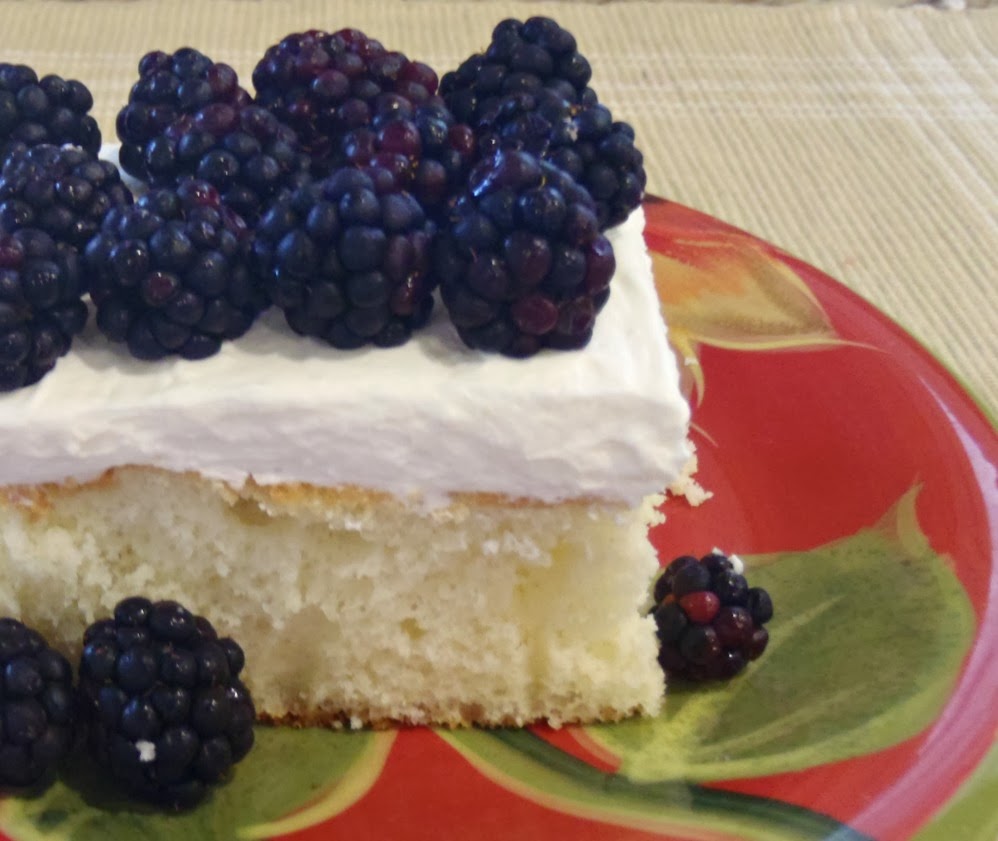 Aunt Peg's Recipe Box: White Chocolate Cake with White Chocolate ...