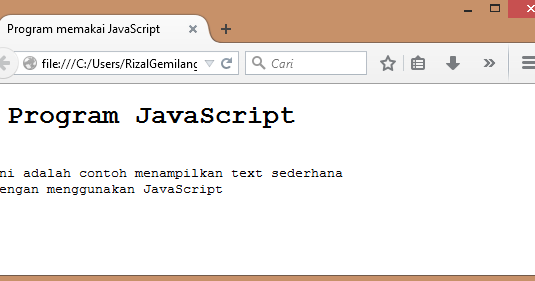 Download Contoh Program Javascript Sederhana Pictures - Ilmu Kampus TI