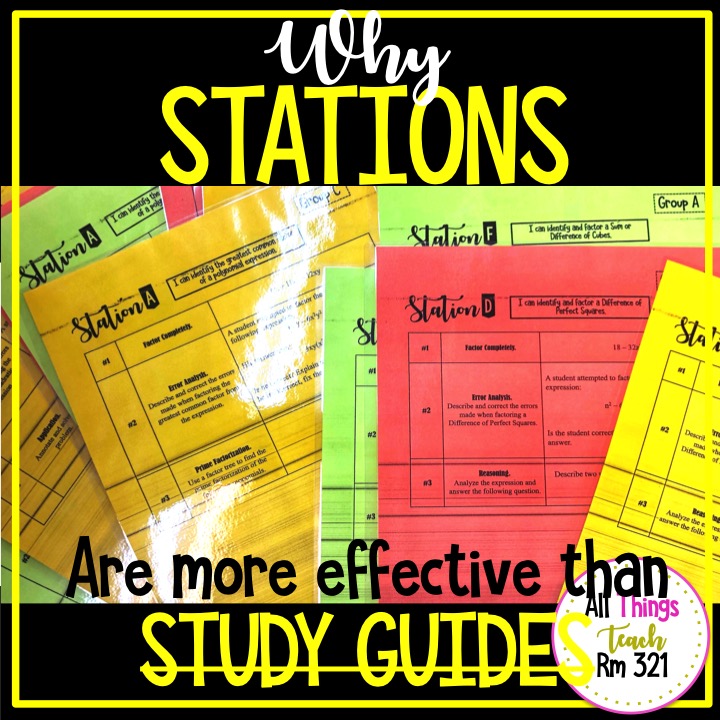 Why Stations are More Effective Than Study Guides.