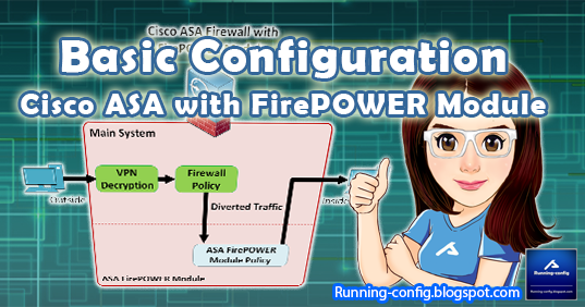 show running-config: การตั้งค่า Cisco ASA FirePOWER Module เบื้องต้น